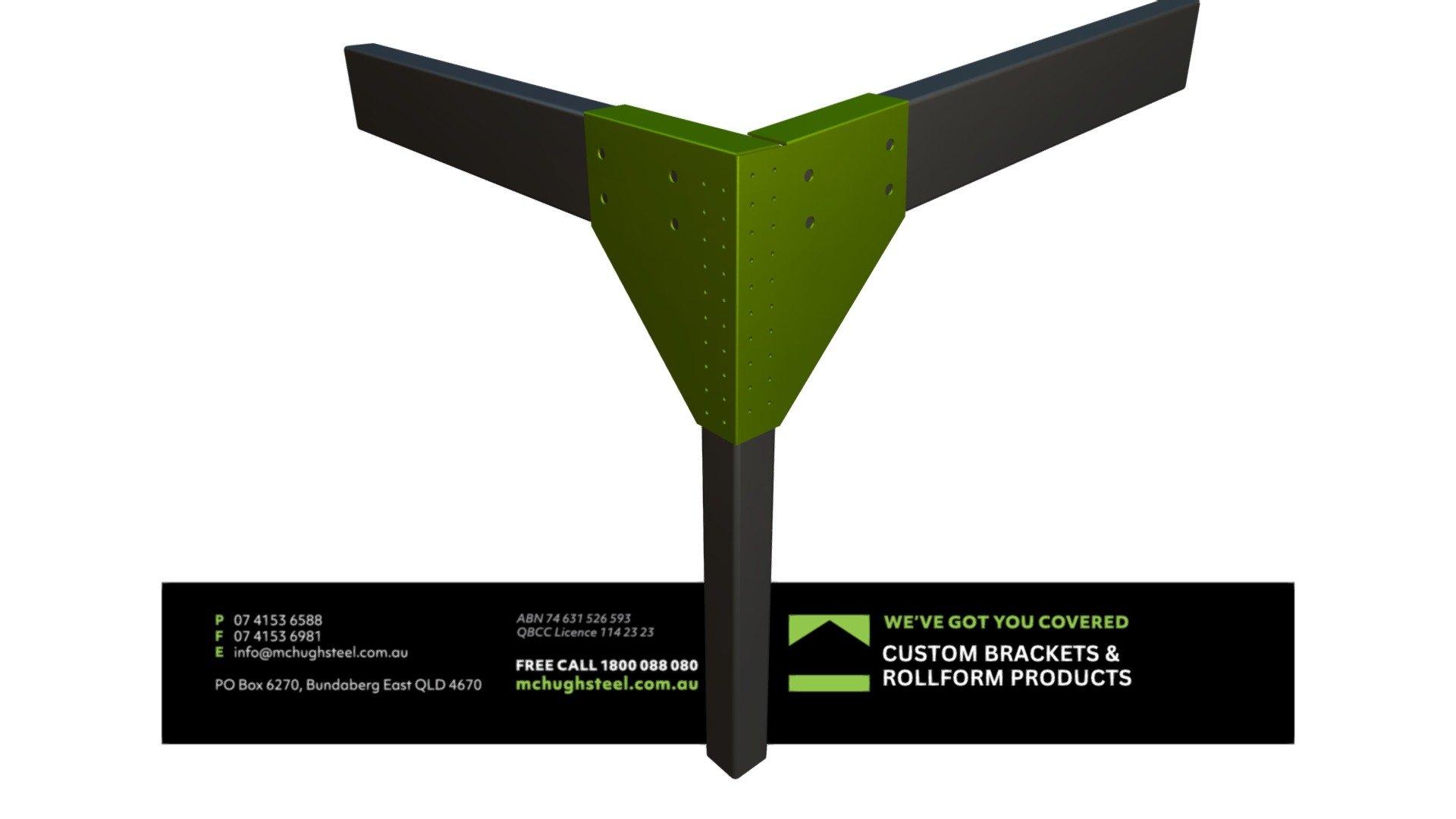 75RHS To C150 5 Deg LS Plate O - 3D model by mchughsteel [6e57c84 ...