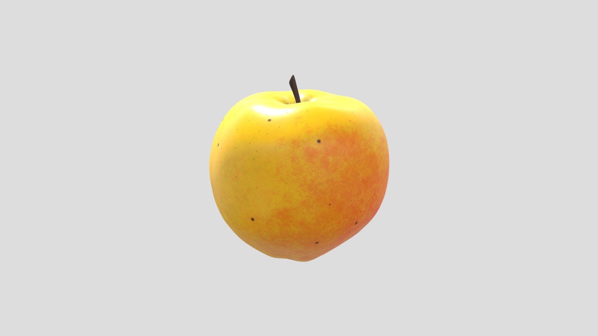 Yellow Apple - 3D model by Julian345 [6e5a7fb] - Sketchfab