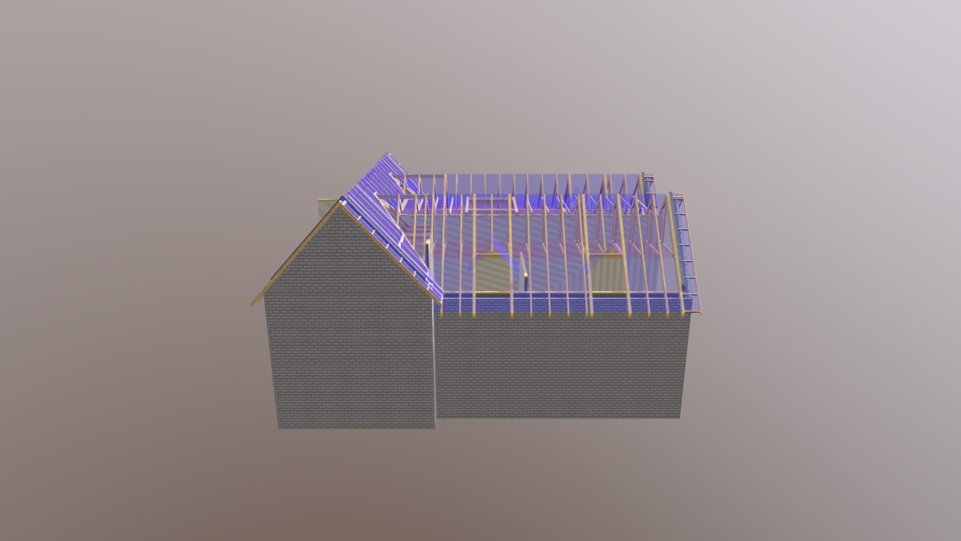 P11480A, Roof Layout - 3D model by Martin Hallam. Harmony Timber ...