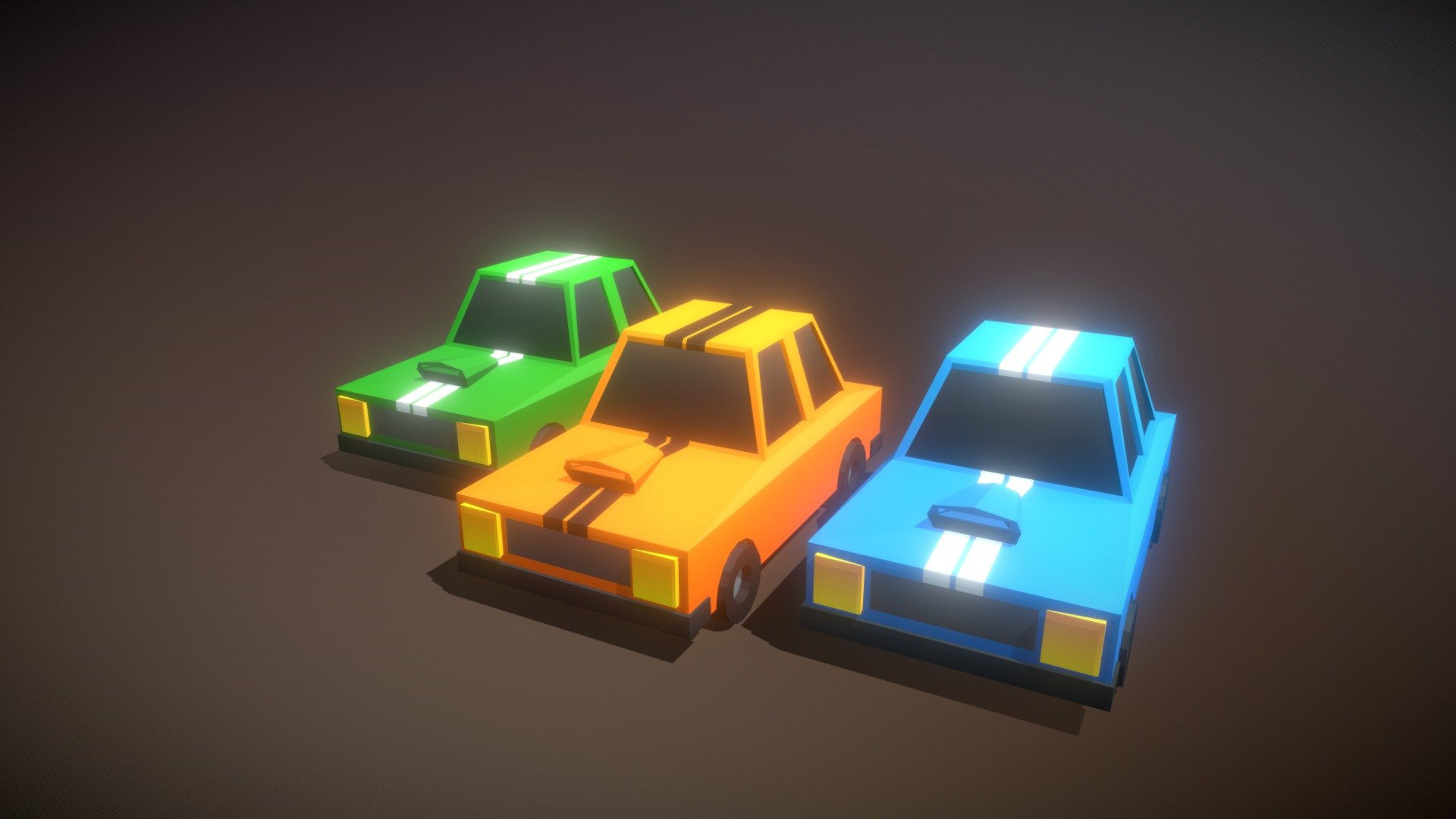 Muscle Cars - Download Free 3D model by A.S.D. (@arvindsudarshan53 ...