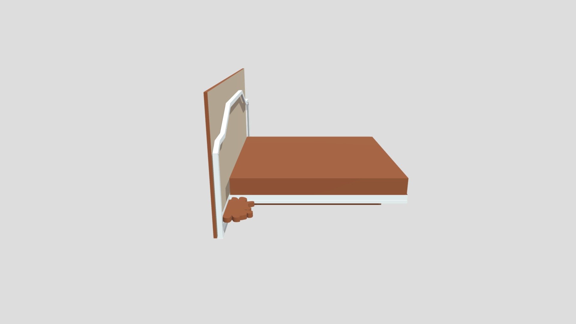Metal Bed - 3D model by Rediculocity12 [6e5c8d3] - Sketchfab