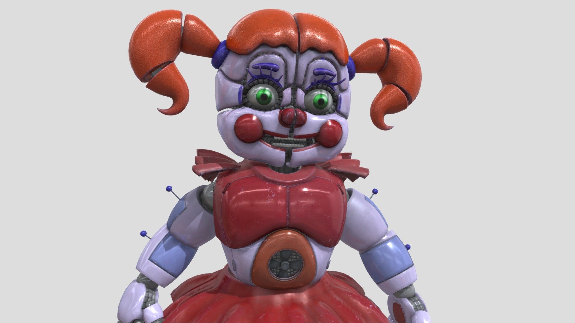 FNAF: Help Wanted 2 | Circus Baby - Download Free 3D model by Xoffly ...