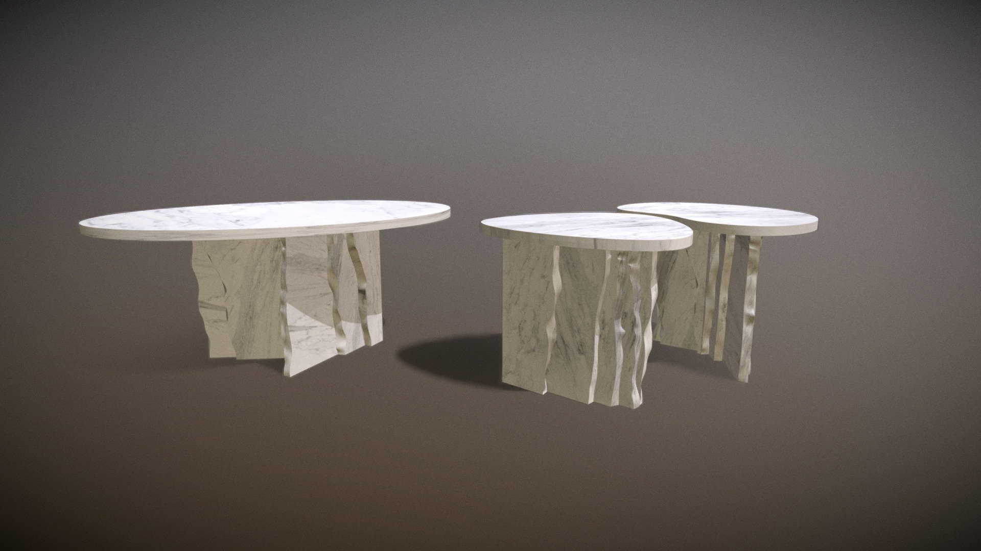 Layered-Stones-Tables - 3D model by bourgoynestudio [6e5f6cf] - Sketchfab
