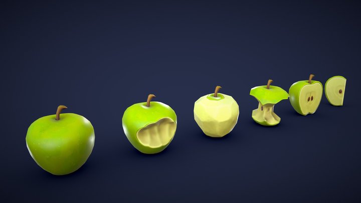 Apple 3D models - Sketchfab