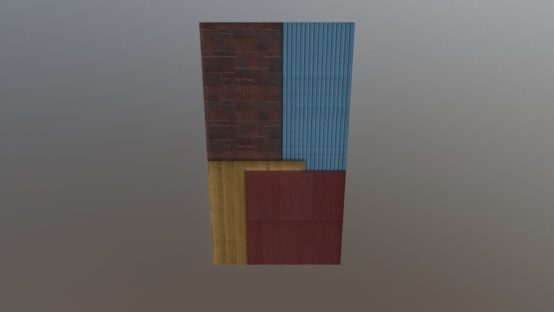 Wall - 1 - 3D model by Jamiegregory78 [6e607fd] - Sketchfab
