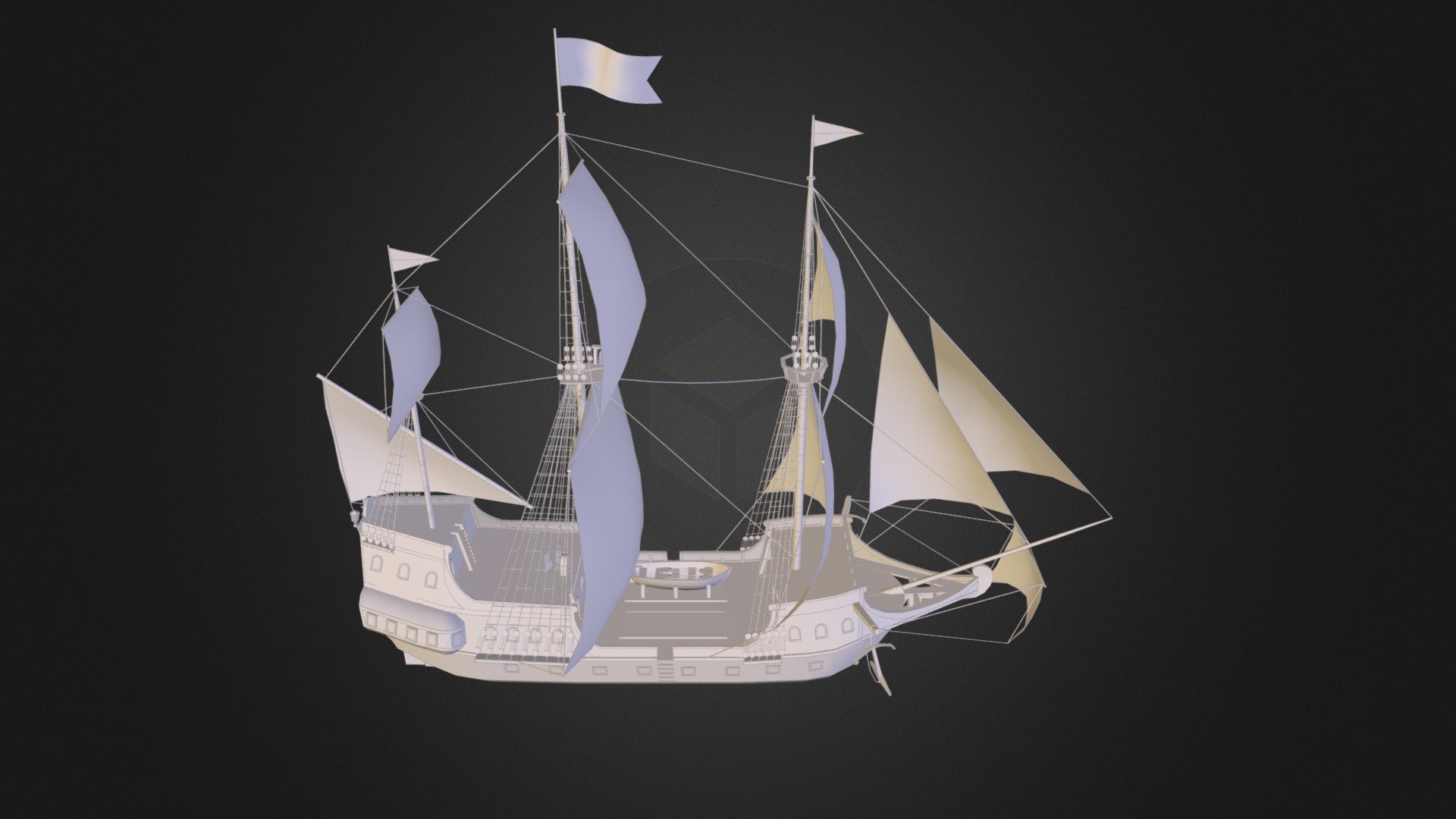 barco - 3D model by novopam [6e61d94] - Sketchfab