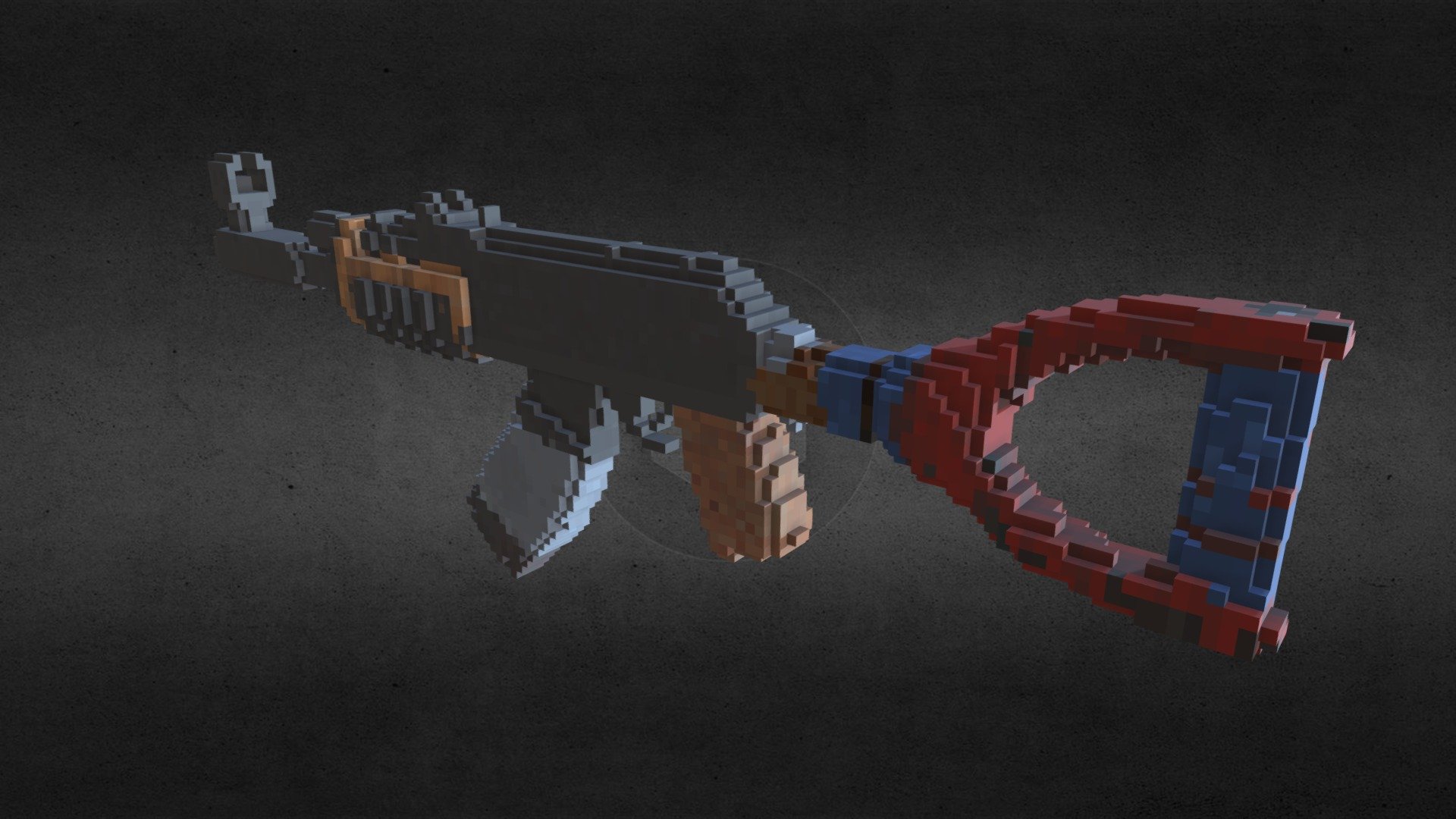 (DevastMc) New rust Ak - 3D model by Retronix [6e63663] - Sketchfab