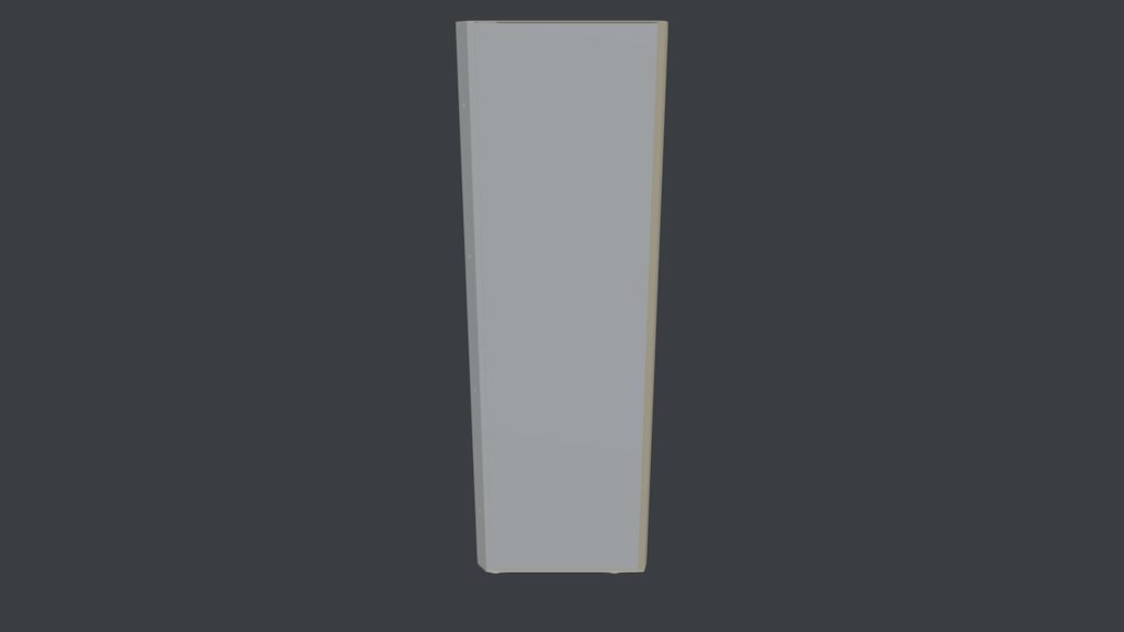 Toblerone - 3D model by Leach [6e649da] - Sketchfab