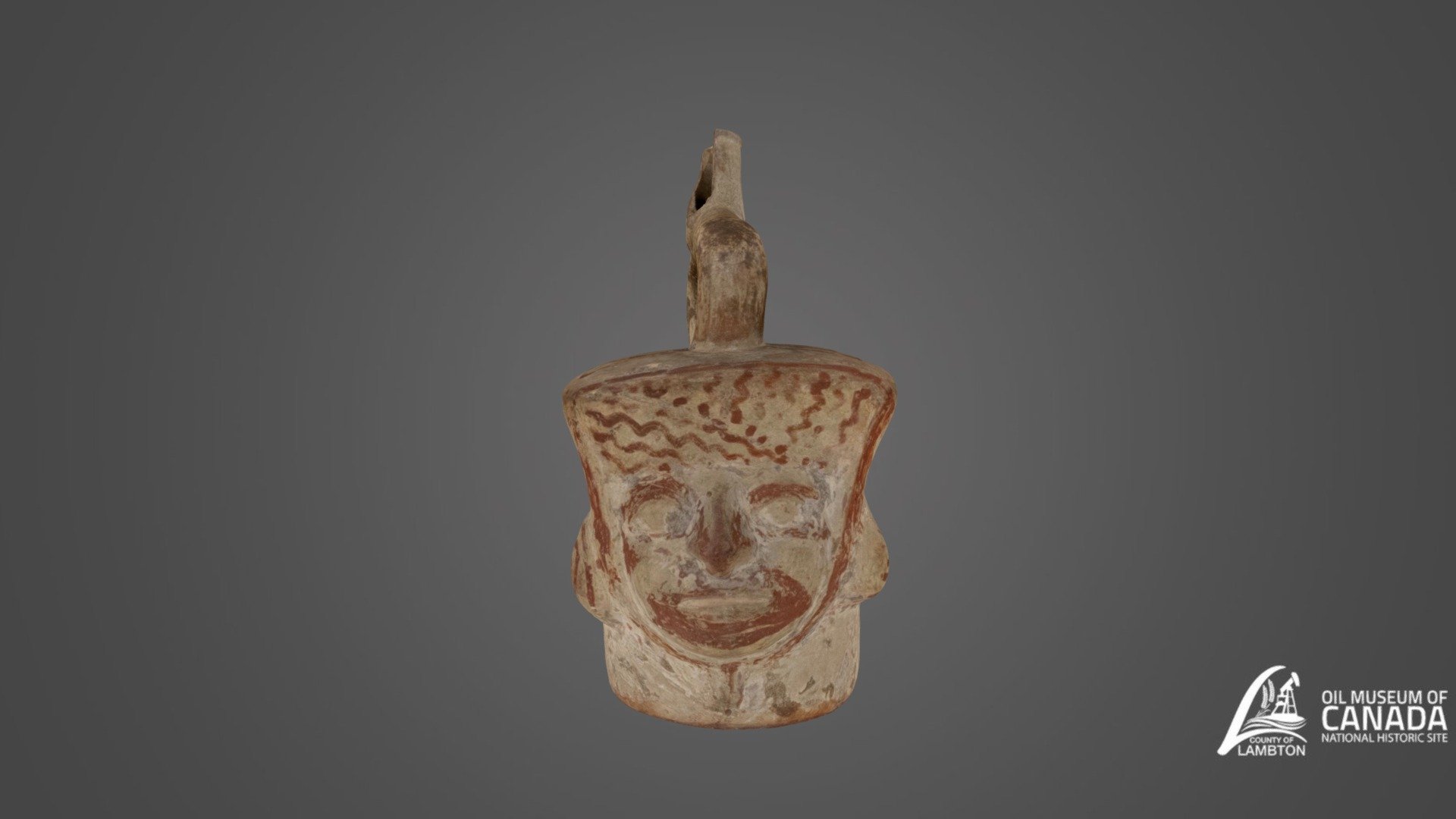Head Orangeware Vessel with Spout - 3D model by Lambton County Museums ...