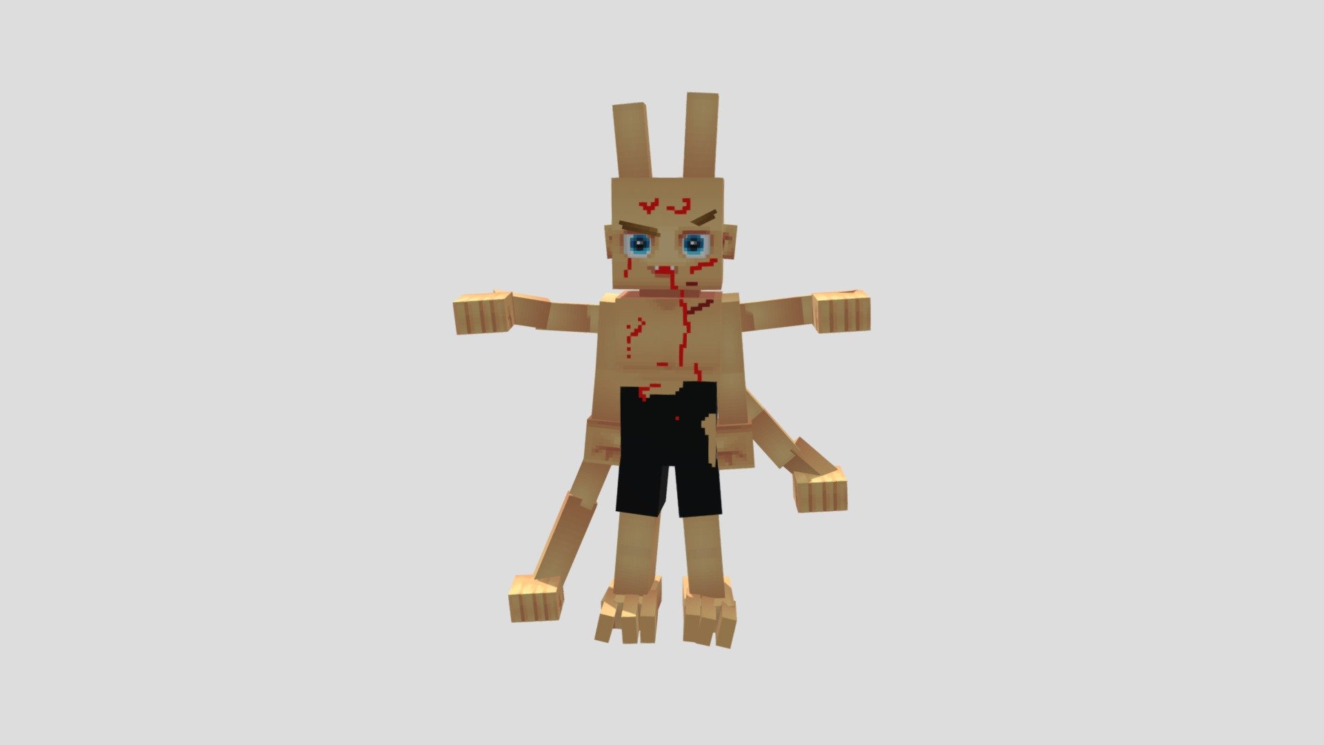hytale monster model with texture ( By Danya ) - Download Free 3D model ...