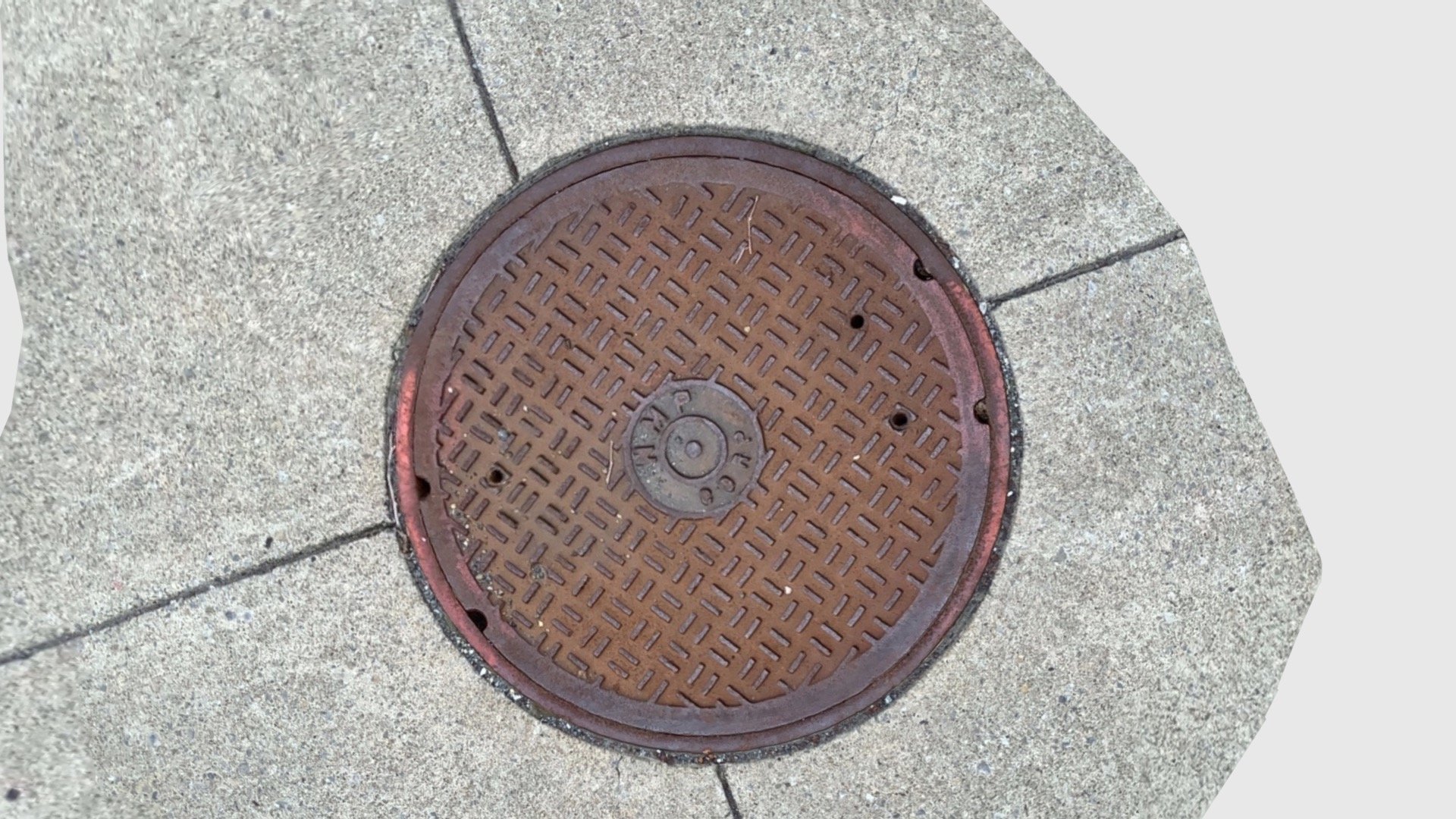 NMP Corp Sewer Lid (VCU_3D_7409) - Download Free 3D model by Virtual ...