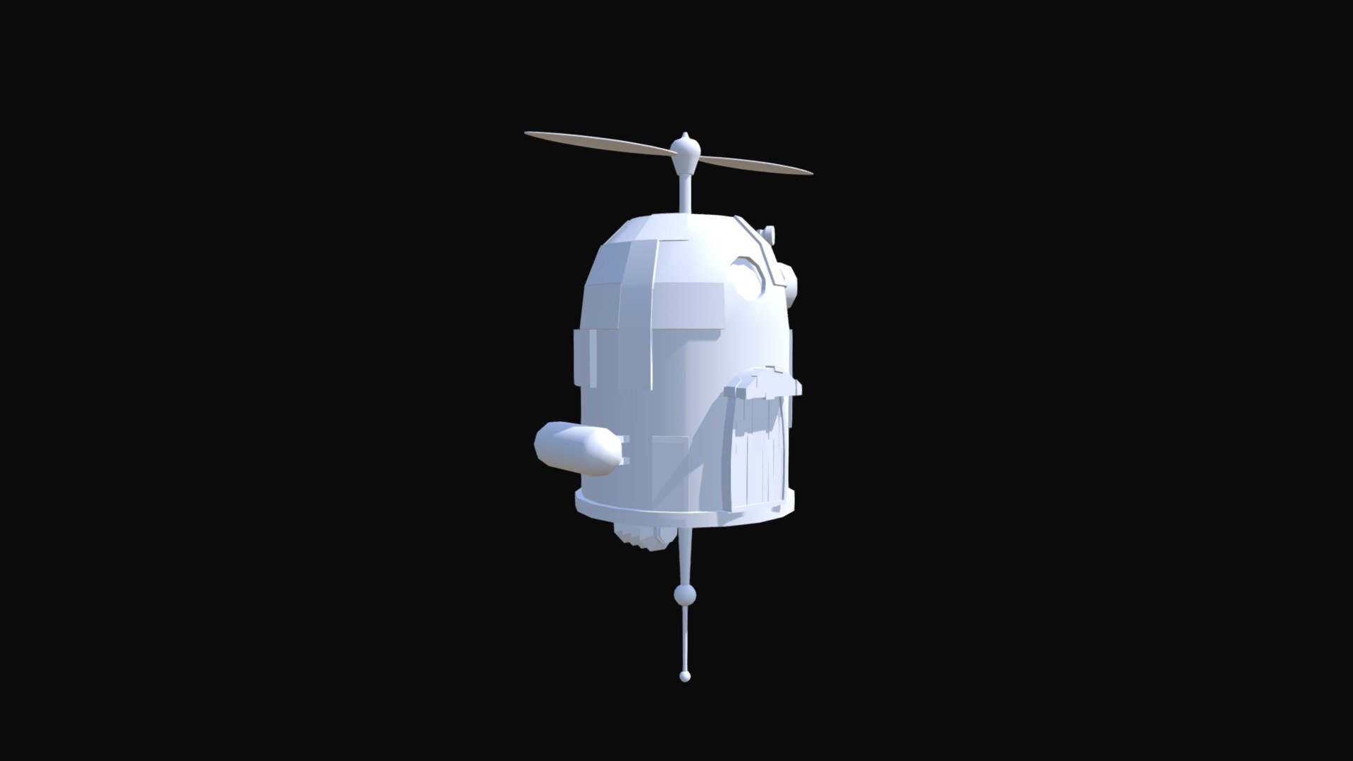 Flying House - 3D model by Ivo Dias (@idas) [6e68ed6] - Sketchfab