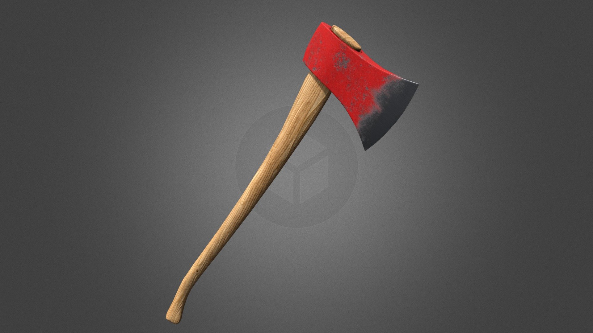 Damaged Painted Axe - Buy Royalty Free 3D model by Gazelleboy [6e69263 ...