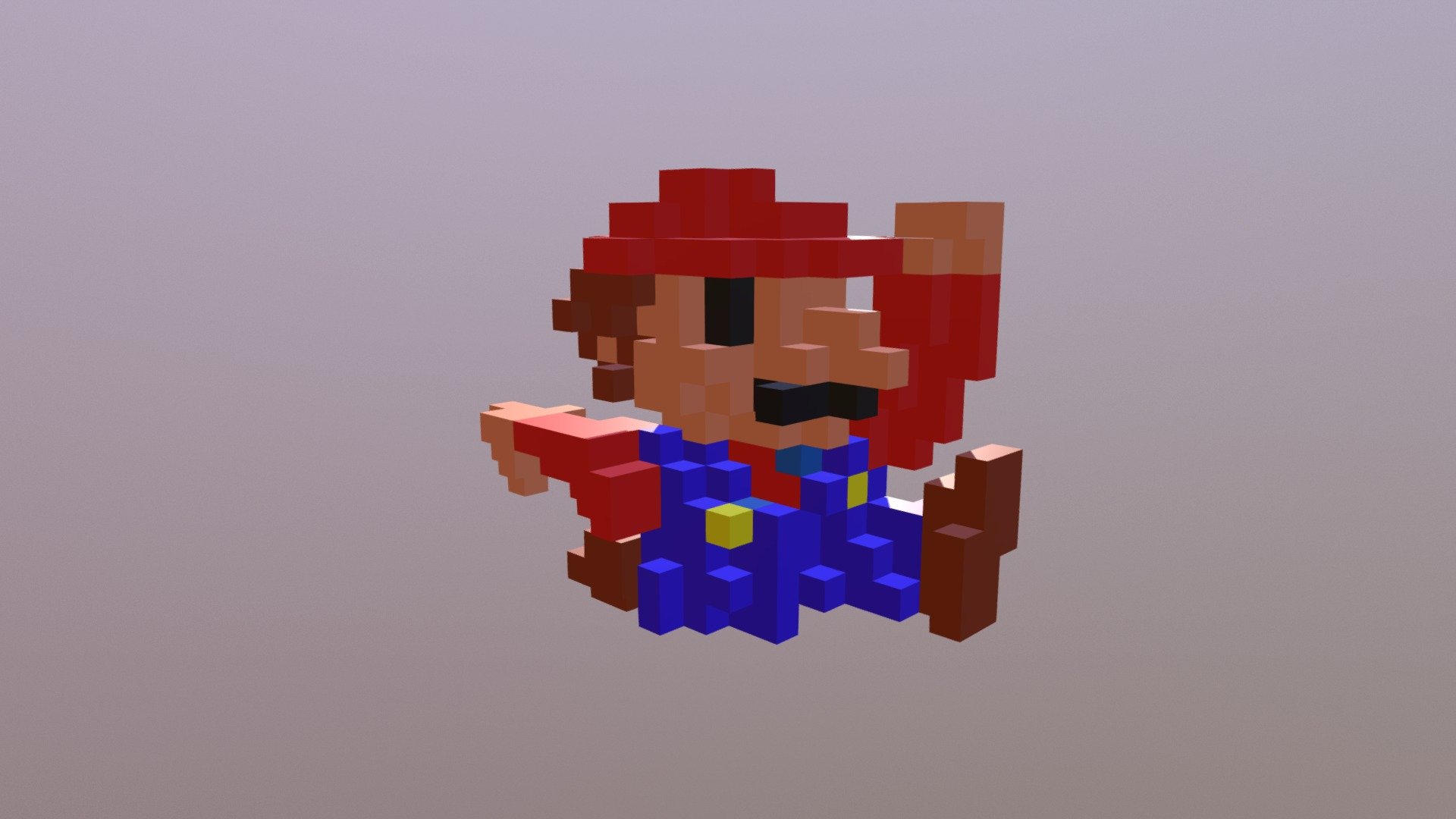 MarioJump - 3D model by LauncherPenguin [6e6b678] - Sketchfab
