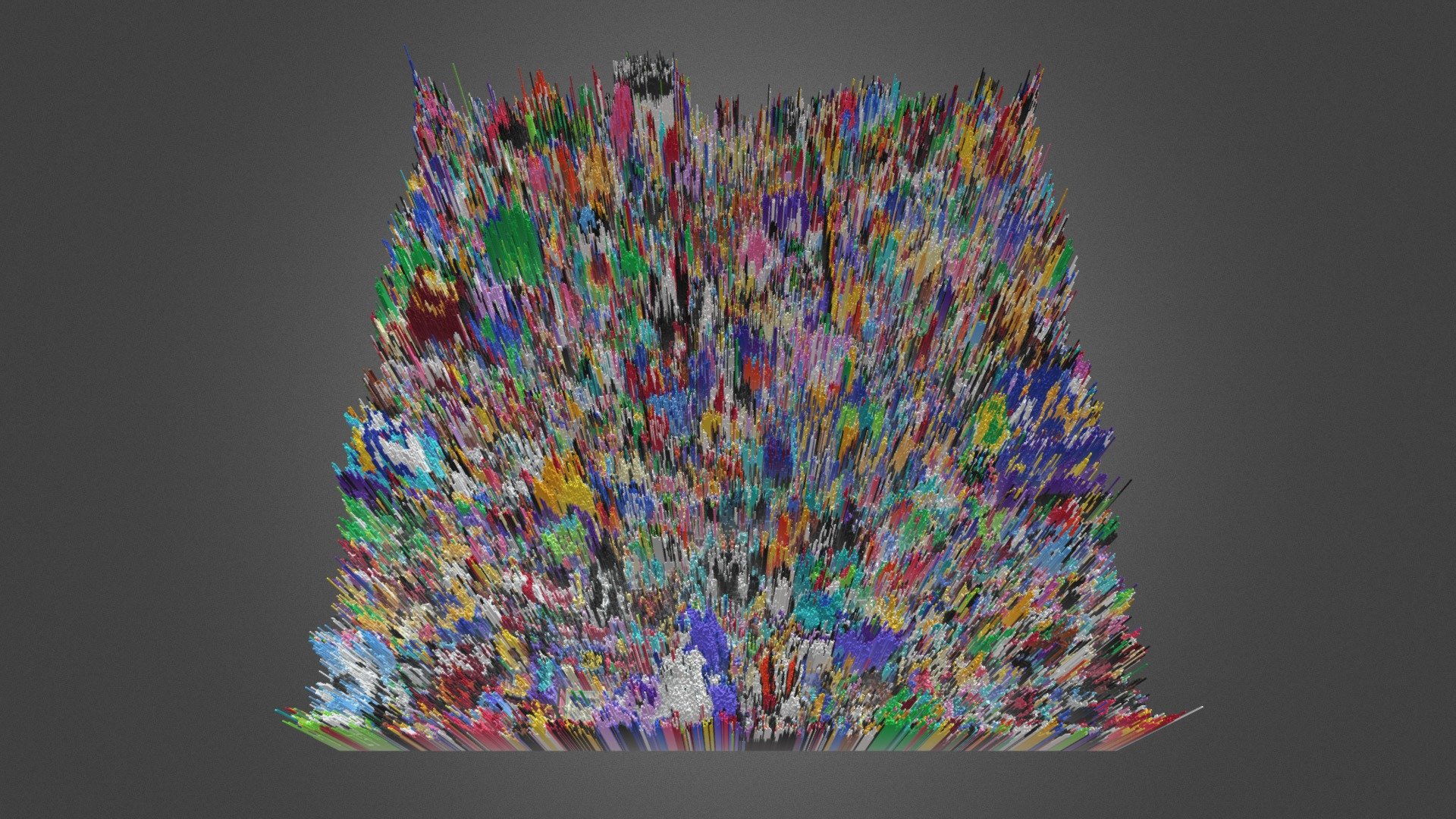 Heatmap 3D log V2 - Zplace Zevent22 - 3D model by Greupin [6e6bfde ...