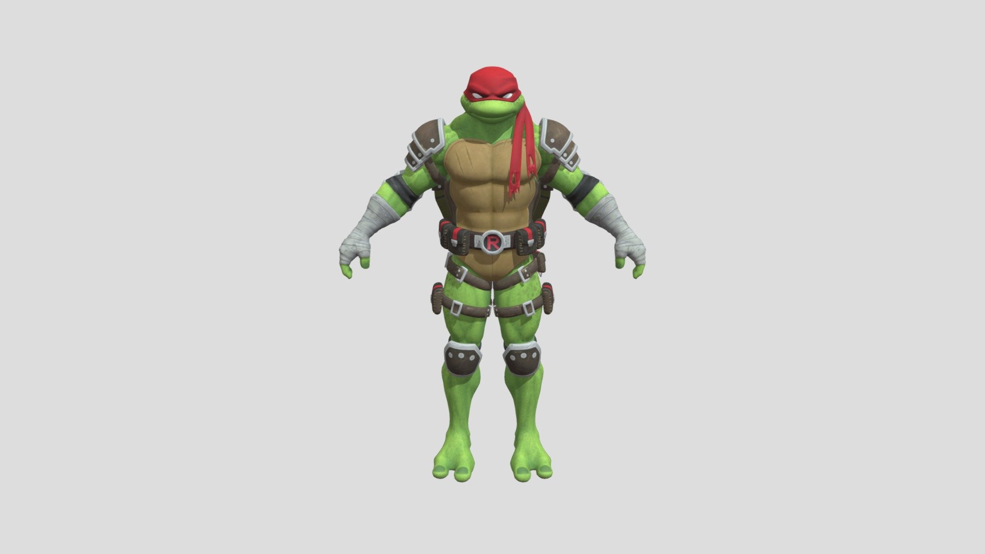 TMNT Raphael Fortnite - Download Free 3D model by Scorpion4241 [6e6c35a ...