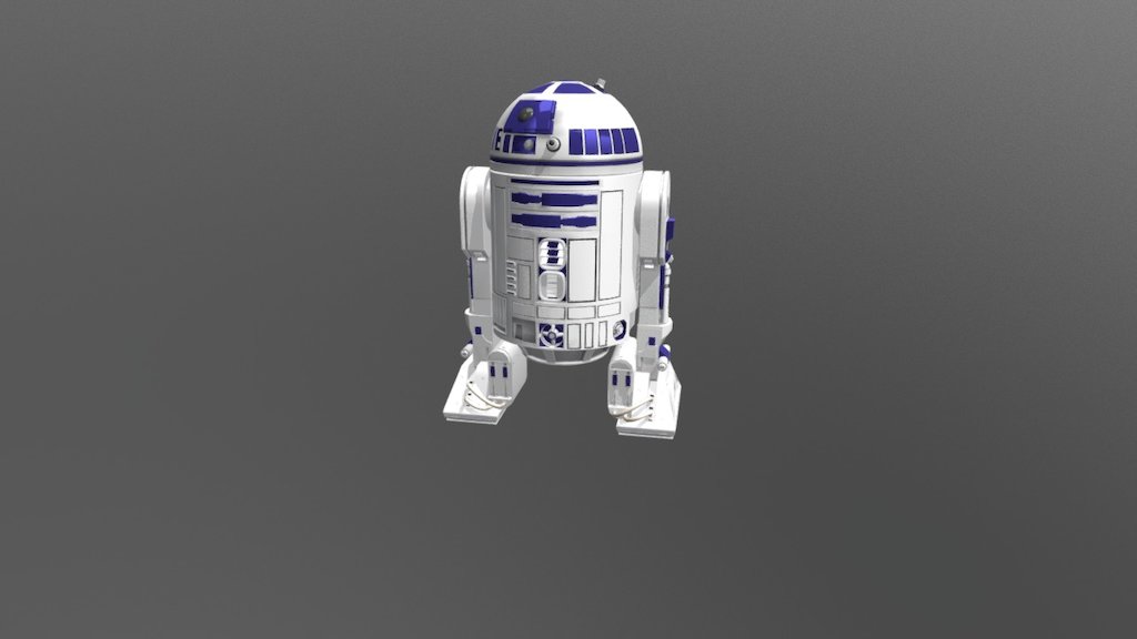 R2D2 - 3D model by daedricDM [6e6f7ee] - Sketchfab