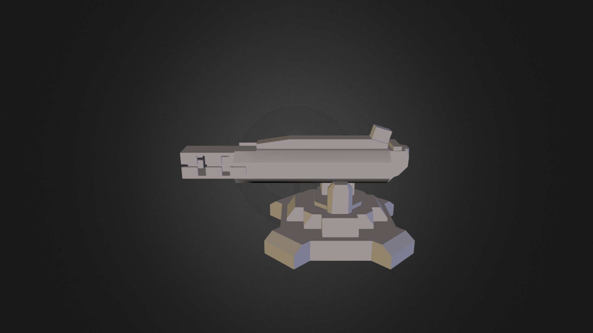 Orbital Gun Lance V2 - 3D model by nicb1 [6e6f94e] - Sketchfab