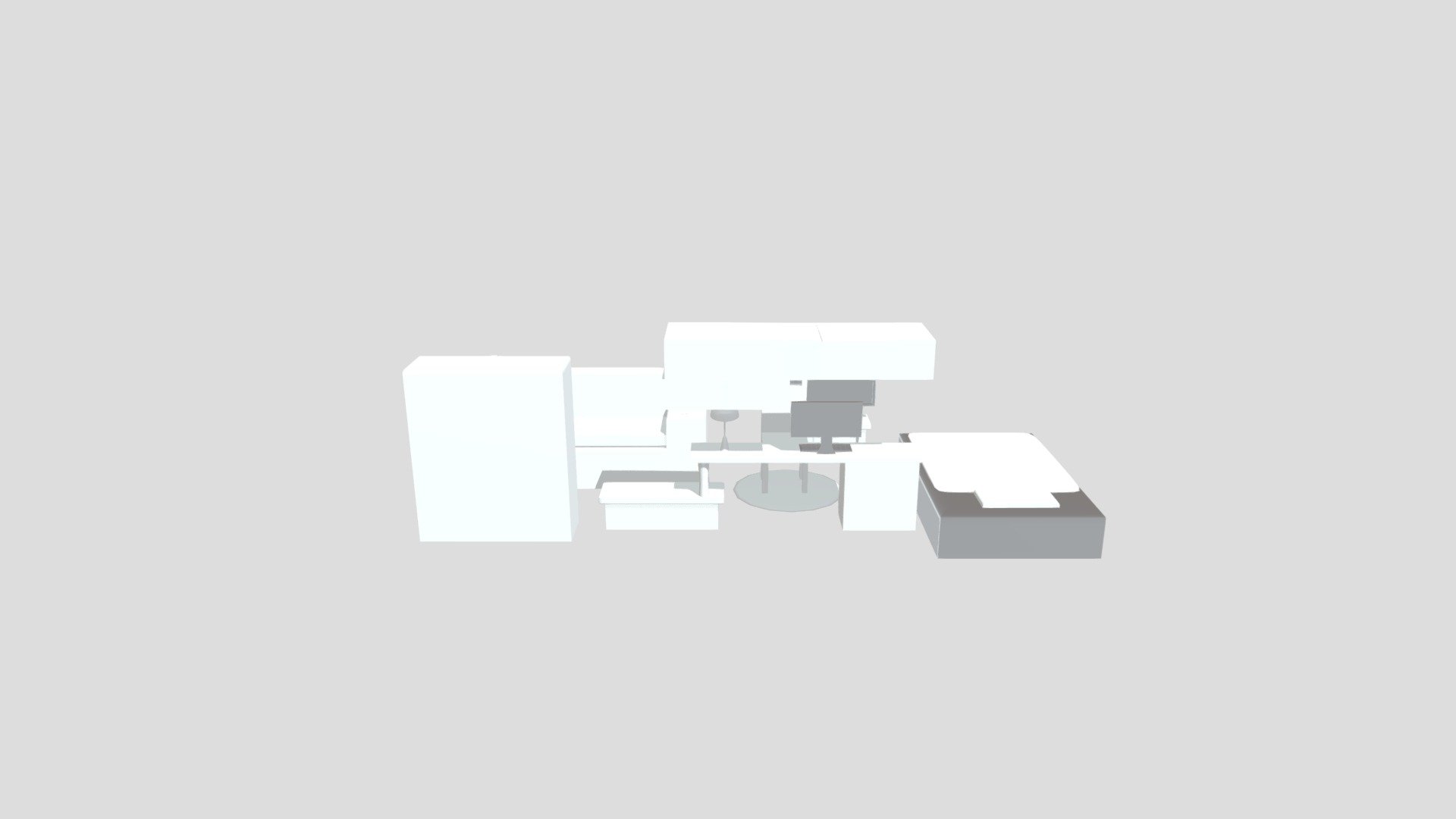 Basic Room - 3D model by plankusgankus [6e70090] - Sketchfab
