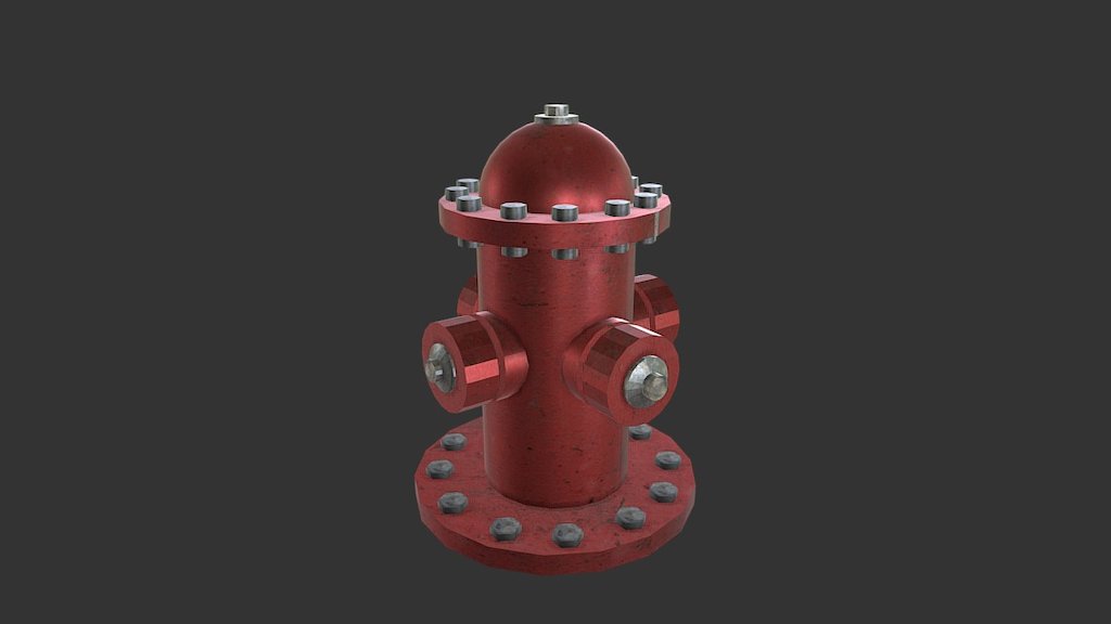 Hydrant - 3D model by Robbie Rotten (@RobbertRotten) [6e70333] - Sketchfab