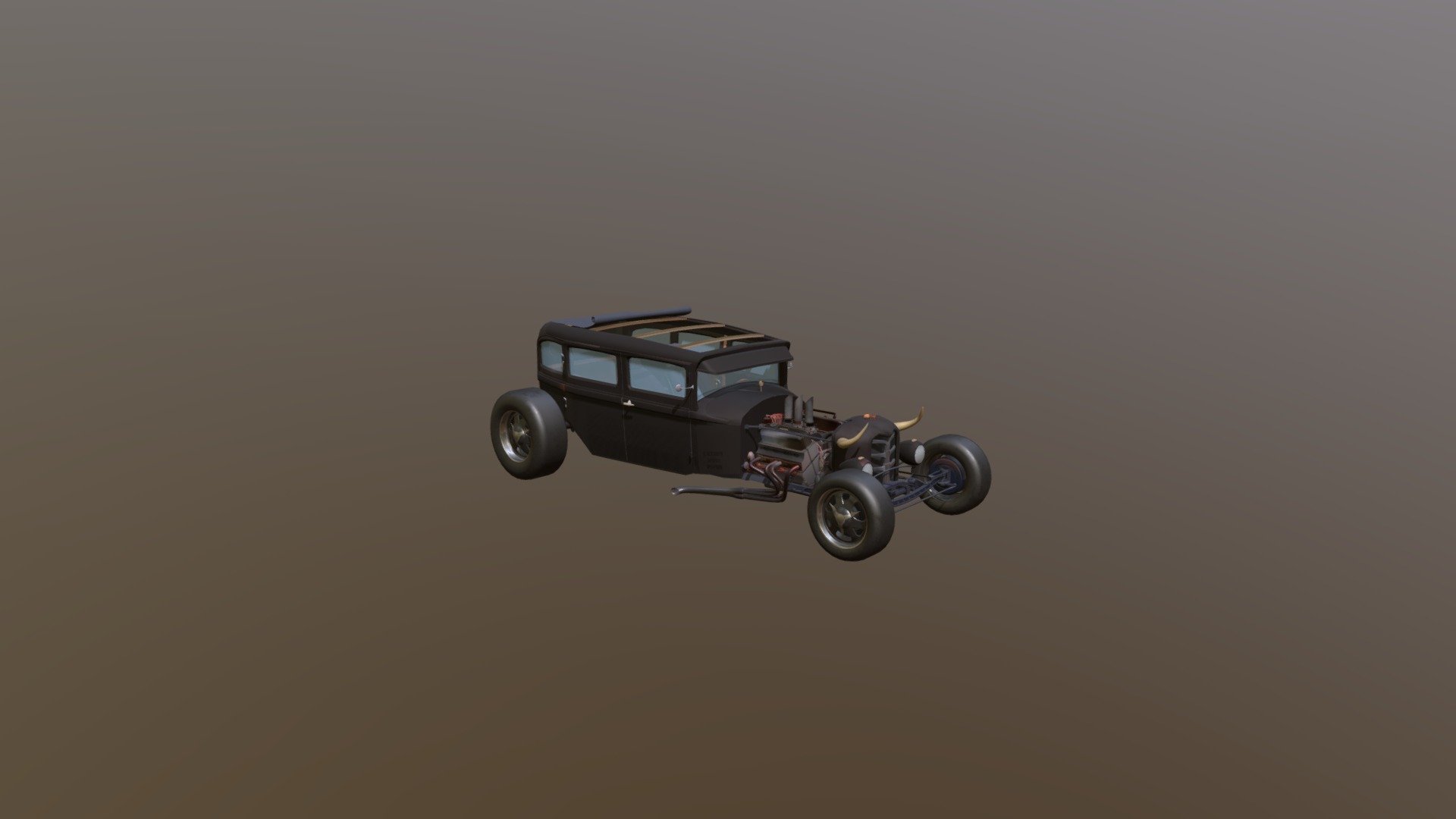 Rat Rod - 3D model by git13ox [6e7106c] - Sketchfab
