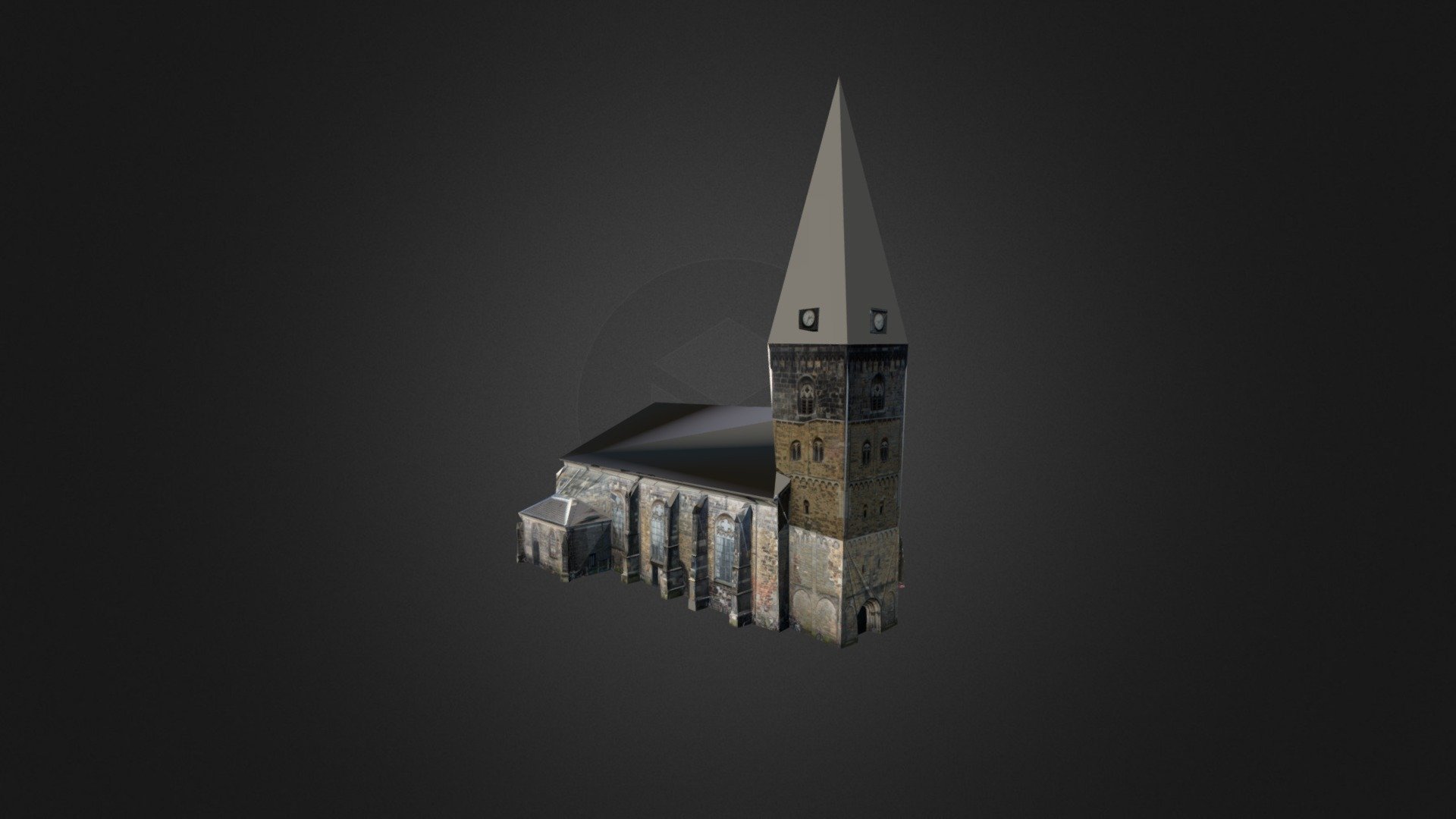 Church model - Download Free 3D model by Bashar (@BasharAbbas) [6e71d85 ...