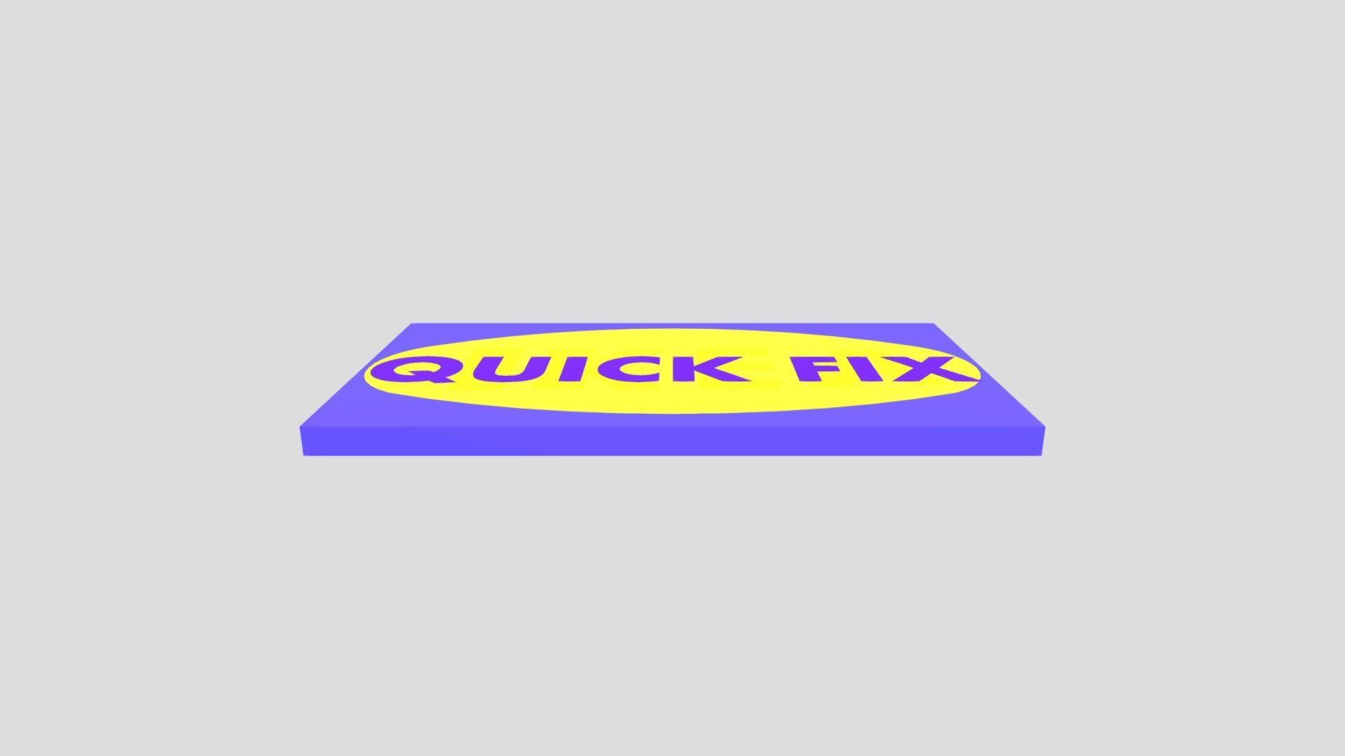 Quickfix Logo - Download Free 3D model by fakefurfetishferre [6e729e9 ...