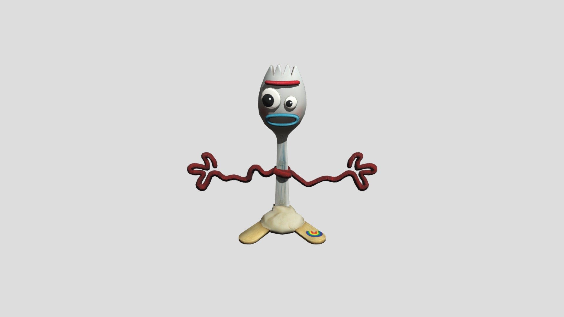 Forky - Download Free 3D model by Fandroid and melody ...