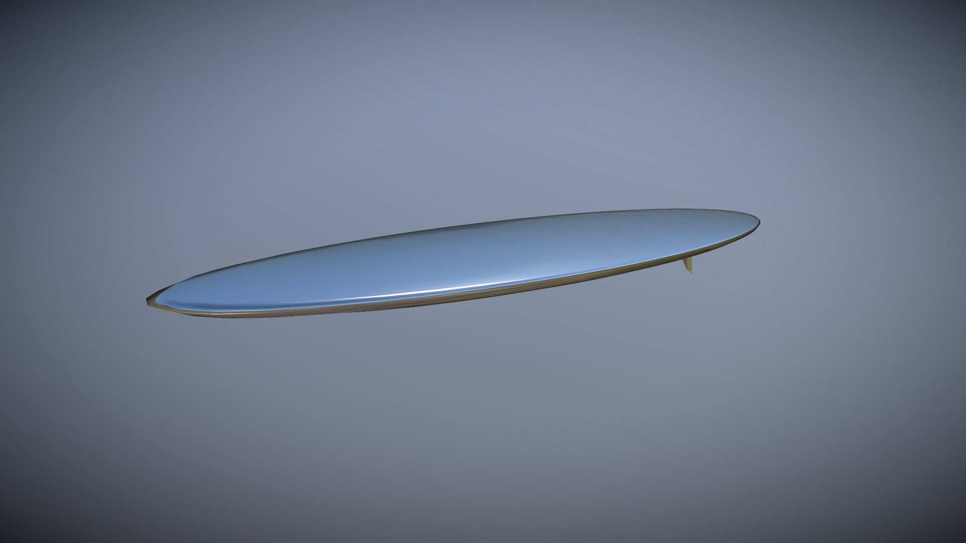 Surfboard - Download Free 3D model by Verdant (@verdant.stu) [6e73934 ...