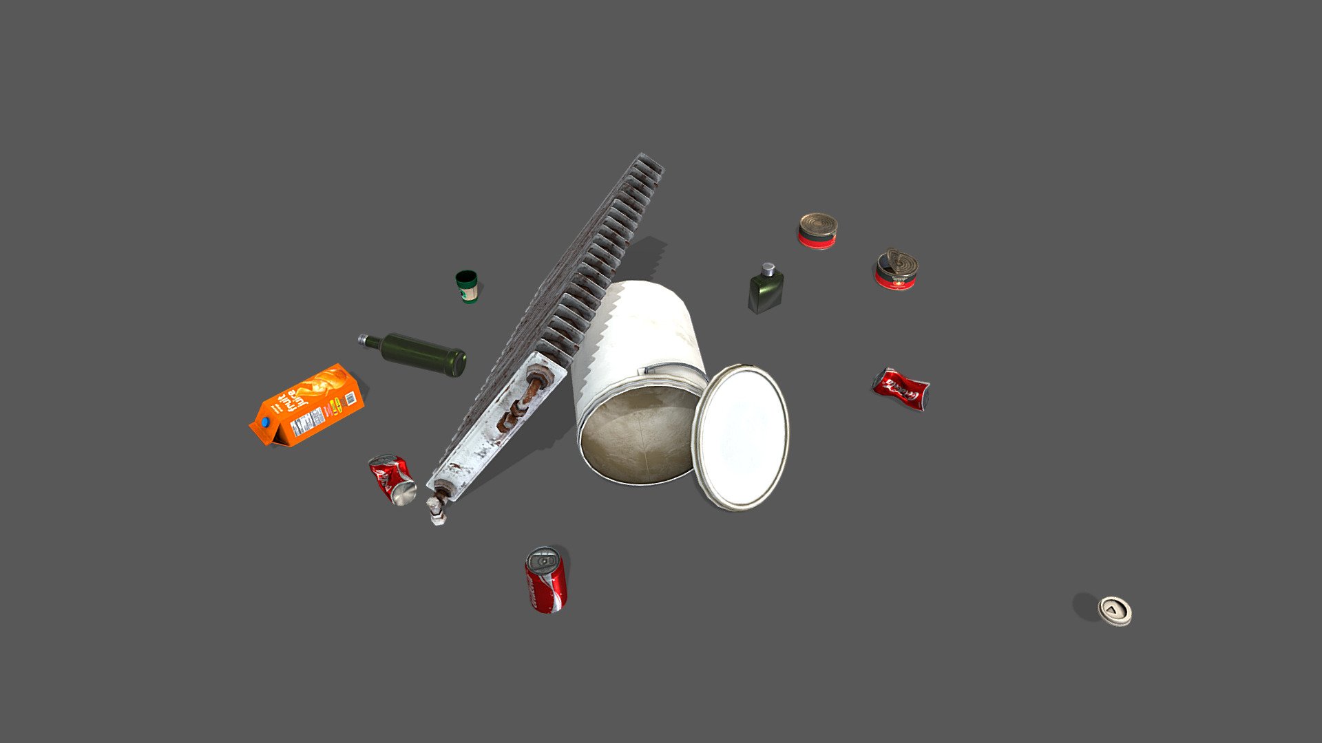 Garbage Ready To Unity Hdrp Buy Royalty Free 3d Model By Karlwirbelwind 6e74249