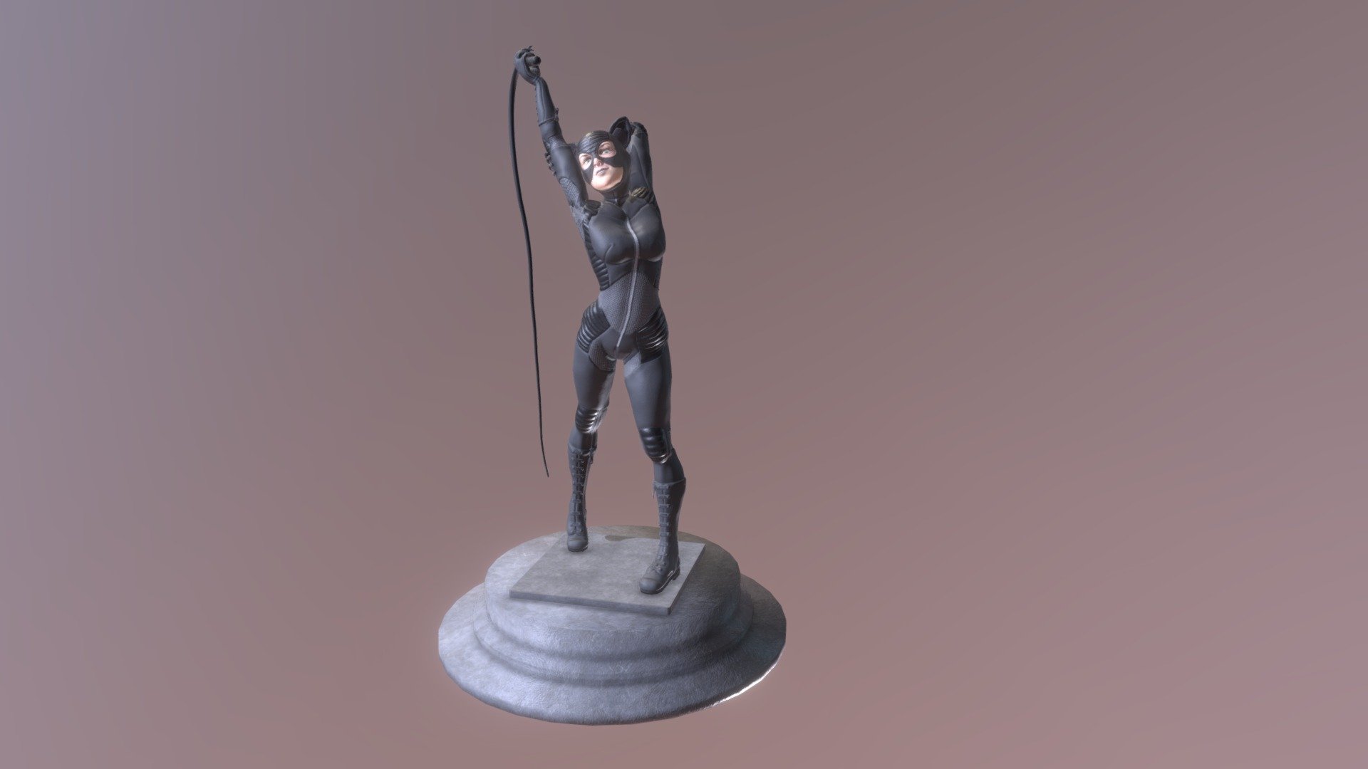 Catwoman - Download Free 3D model by rj.feagin [6e75bcd] - Sketchfab