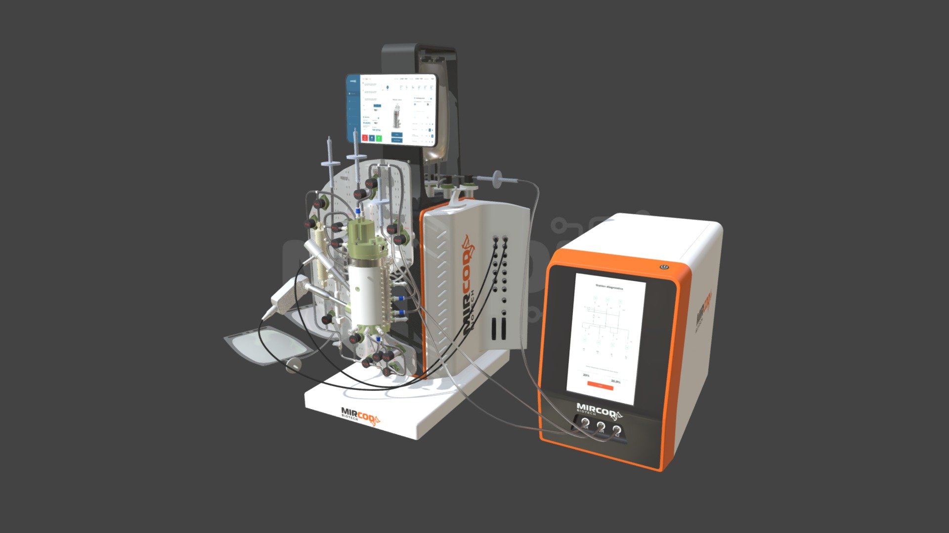 Automatic station for cell activation. - 3D model by Mircod [6e75d5c ...
