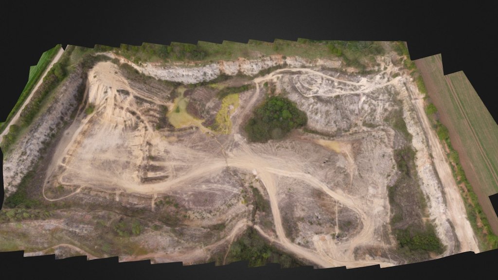 Quarry 1 (LOW RESOLUTION) - 3D model by Eurocore Aerial (@nickdrye ...