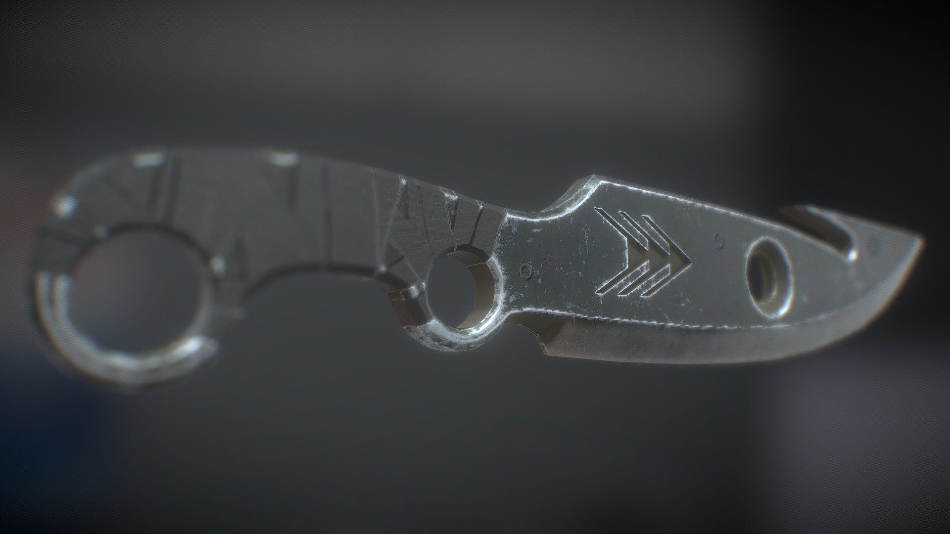 Destiny's Hunters Knife - Download Free 3D model by Hassan Bassassi ...