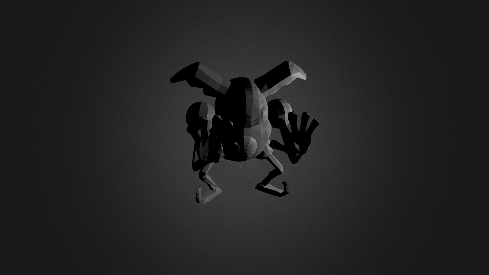 Umrntitled mr mime - 3D model by jackpoke [6e796eb] - Sketchfab