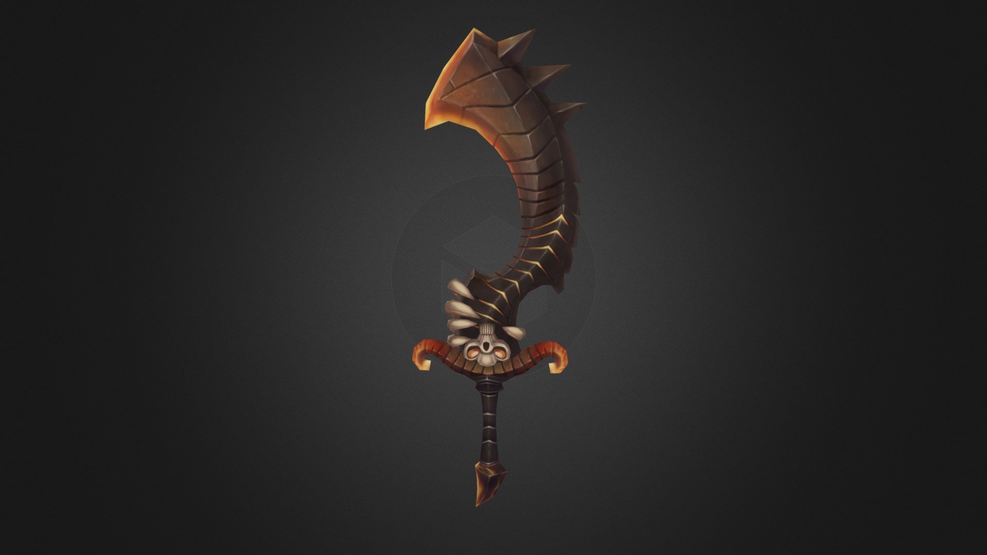 Hell Sword - Download Free 3D model by XialiMu.Bell [6e79b77] - Sketchfab
