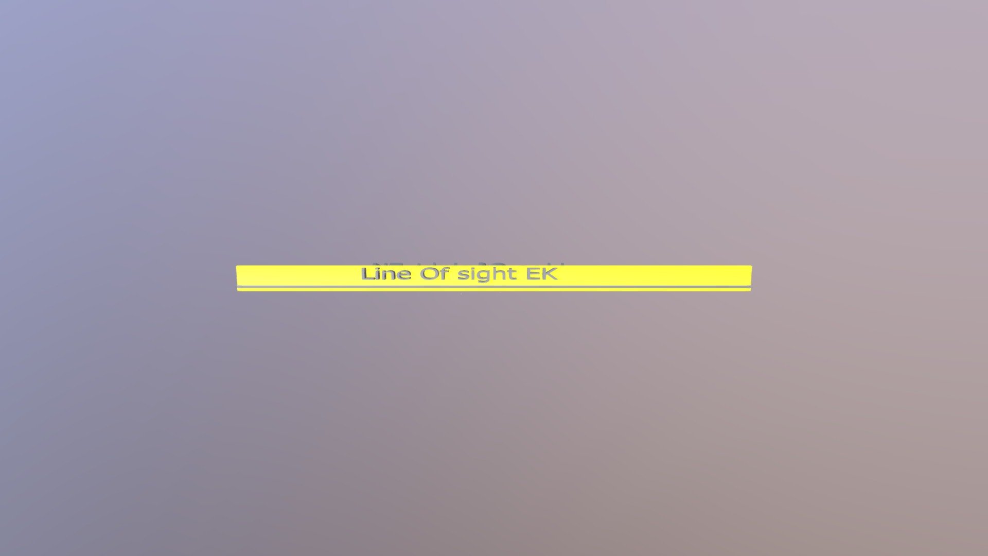 Line Of Sight 2(with Better Text) - Download Free 3D model by EasyC ...