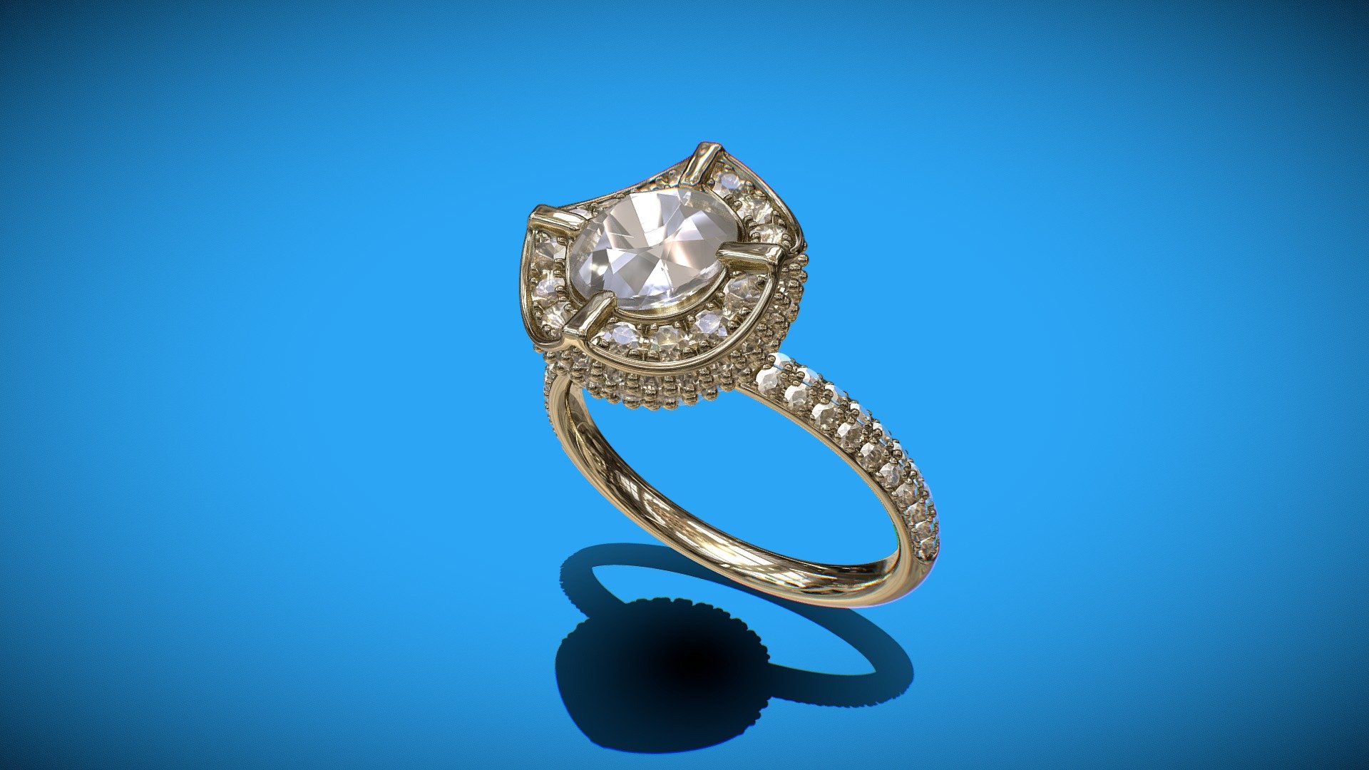 Ring gold - 3D model by omg3d [6e7c65e] - Sketchfab
