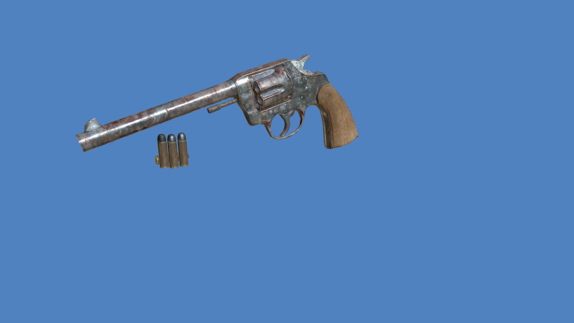 Double Action Revolver - 3D model by Niklas Reincke (@kleinesboss ...