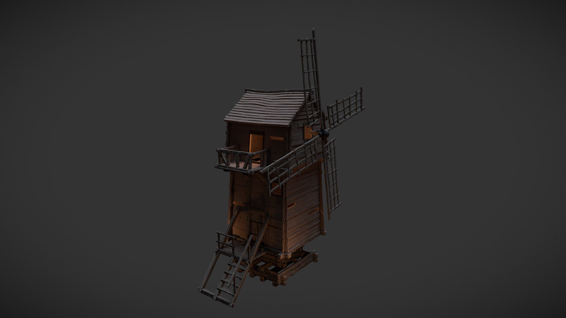 mill1 - 3D model by JozsaD [6e7cf32] - Sketchfab