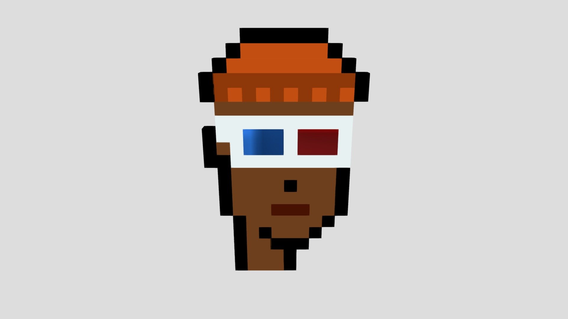 CryptoPunk #7259 - Download Free 3D model by JasseeNFT [6e7d4f9 ...