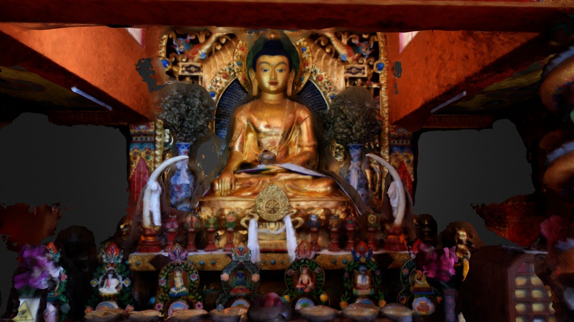 Namo Buddha (Tharangu Tashi Yangste Monastery) - 3D model by Nepal ...