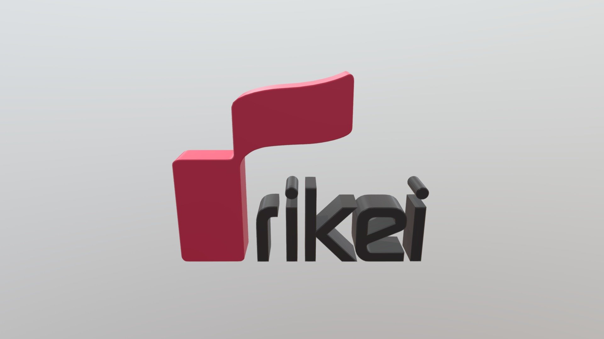 Rikei_Logo - Download Free 3D model by Rikei_USD (@xsg_rikei) [6e7f75f] - Sketchfab