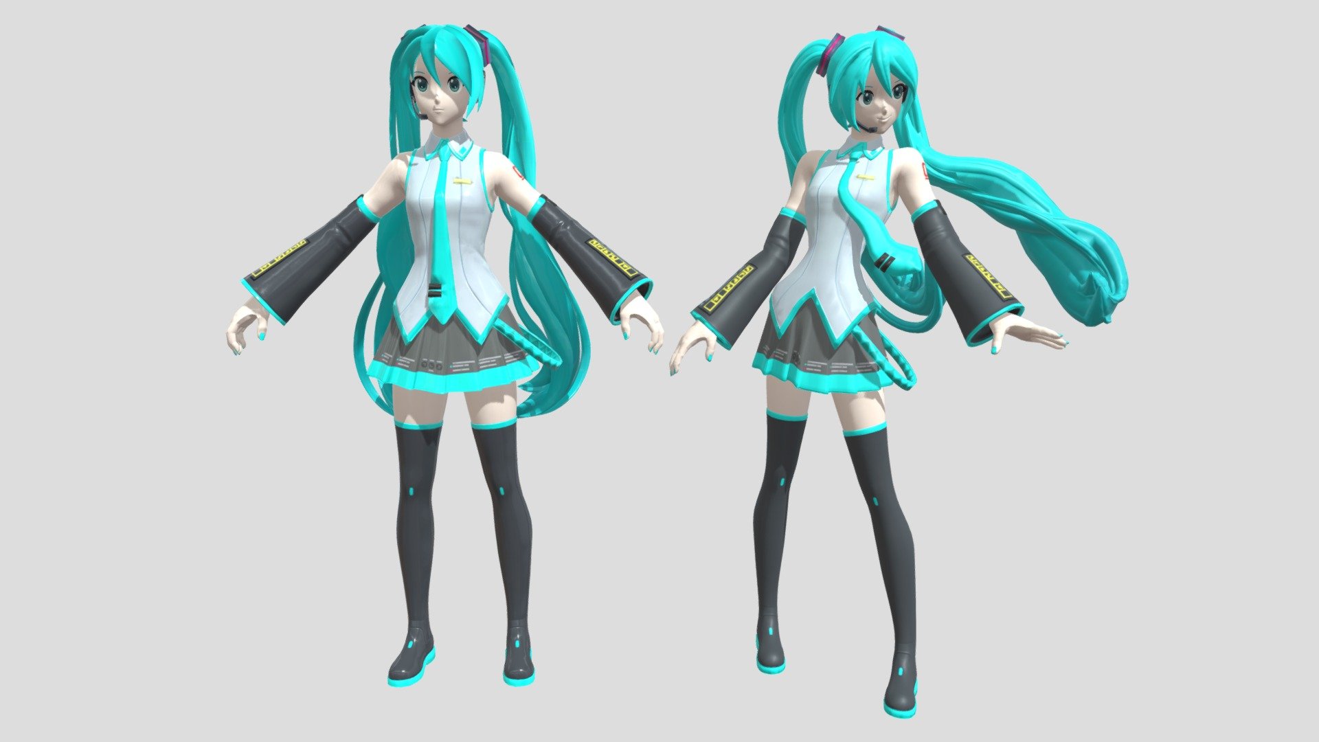 MIKU - Download Free 3D model by MIKESTEEZ (@mikesteez.mm.mm) [6e8084b ...