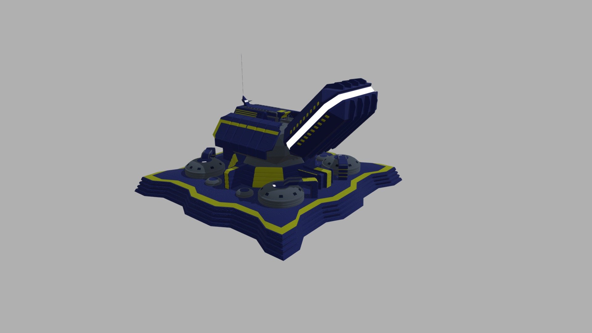 UEF Disruptor Station - Download Free 3D model by ElQuEtZaL [6e81783 ...