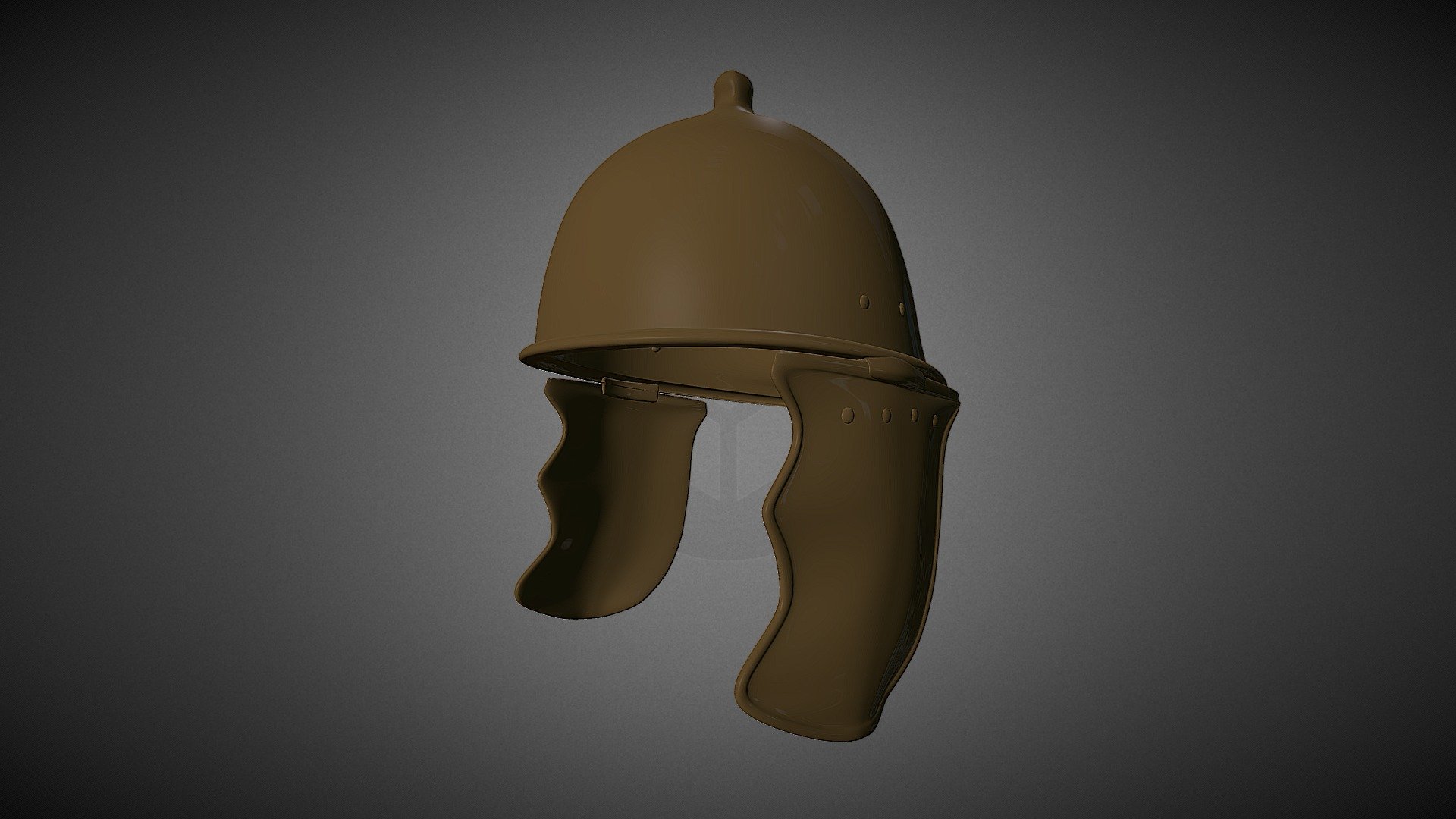 Roman Helmet - 3D model by piele [6e81b14] - Sketchfab