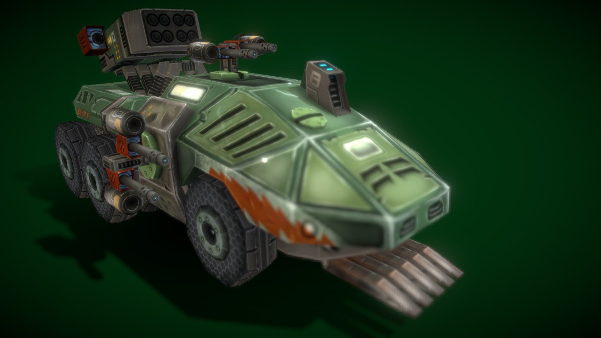 Tank GB Boss - Buy Royalty Free 3D model by V5 (@sakurav) [6e821c1 ...