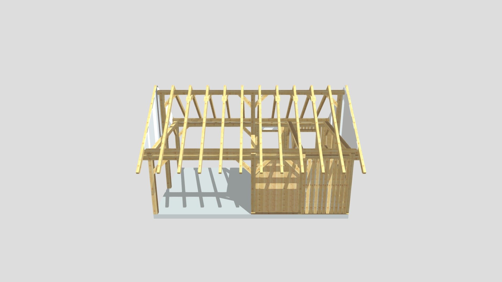 garaza z lopo - 3D model by poglajen.rok [6e83a05] - Sketchfab