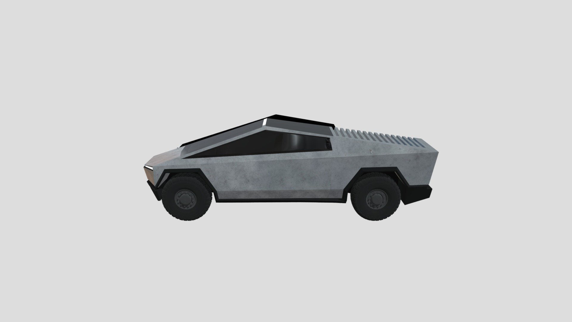 Tesla Cyber Truck - Download Free 3D model by Girish Devnani (@girish ...