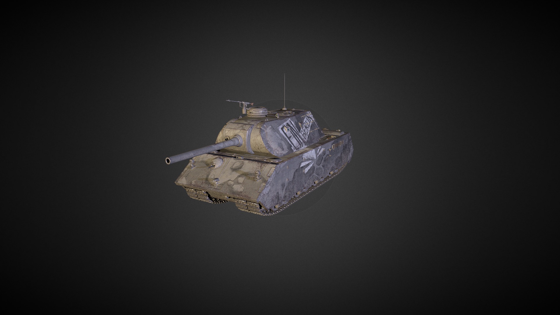 VK 168.01 Mauerbrecher - 3D model by Degit22 [6e85d4b] - Sketchfab